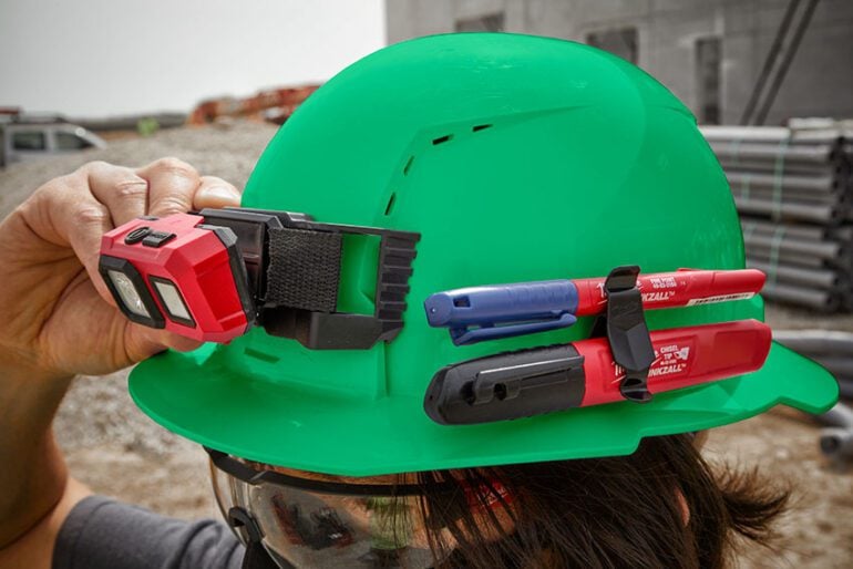 Milwaukee Bolt Hard Hats, Lights, and Accessories - PTR
