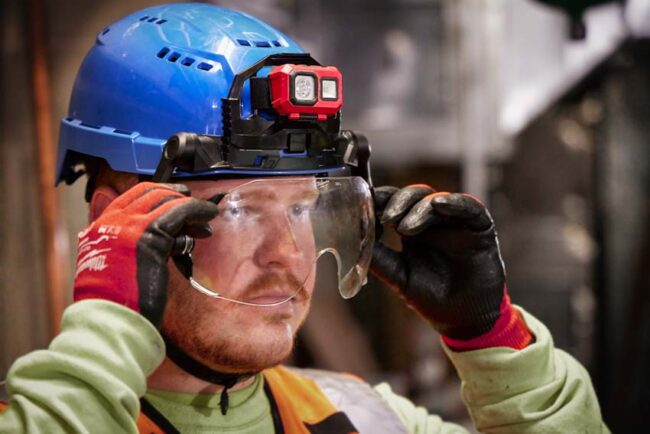 Milwaukee Bolt Hard Hats, Lights, and Accessories - PTR