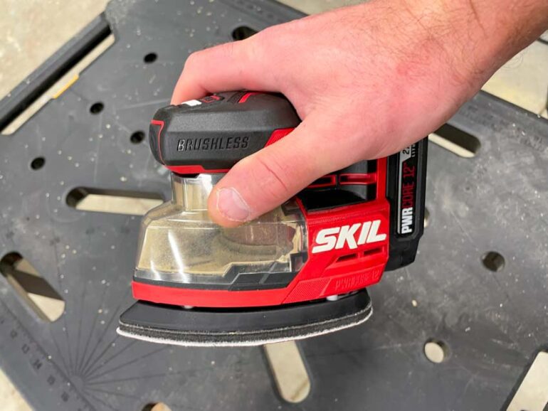 Skil 12V Brushless Compact Detail Sander Review - PTR