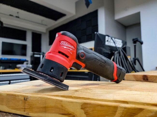 Milwaukee M12 Fuel Orbital Detail Sander Review 2531 - Pro Tool Reviews