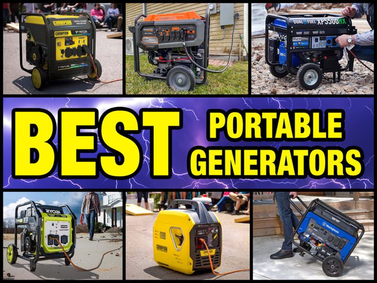 Best Portable Generators for Jobsites and Emergency Power