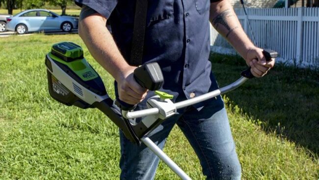 Greenworks 60V Bike Handle String Trimmer Review