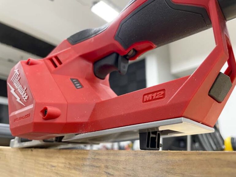 Milwaukee M12 Brushless 2-inch Planer Review 2524