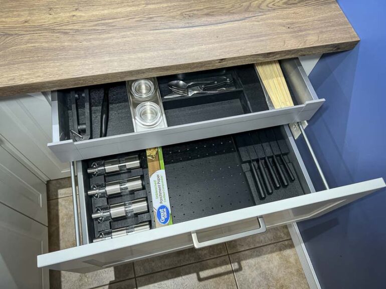 Small Kitchen Remodel with nobilia Pre-Assembled Cabinets