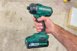 Masterforce Boost 20V Hydraulic Impact Driver Review - PTR