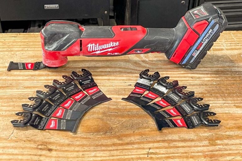 Milwaukee Nitrus Carbide Oscillating Multi-Tool Blades Review - PTR