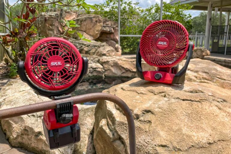 Skil Cordless Fan Review - Works with 12V or 20V Batteries! - Pro Tool ...