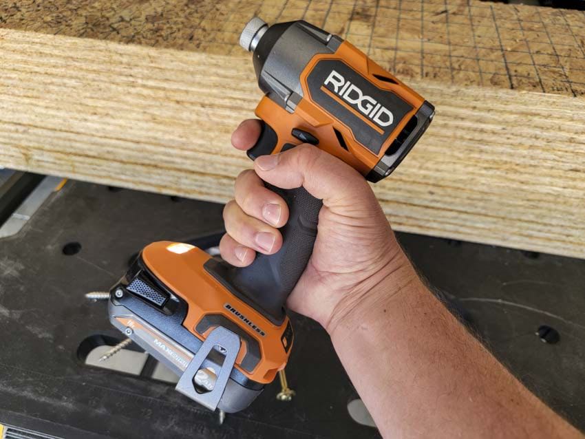 Ridgid 18V Brushless Impact Driver Review R862312 - PTR