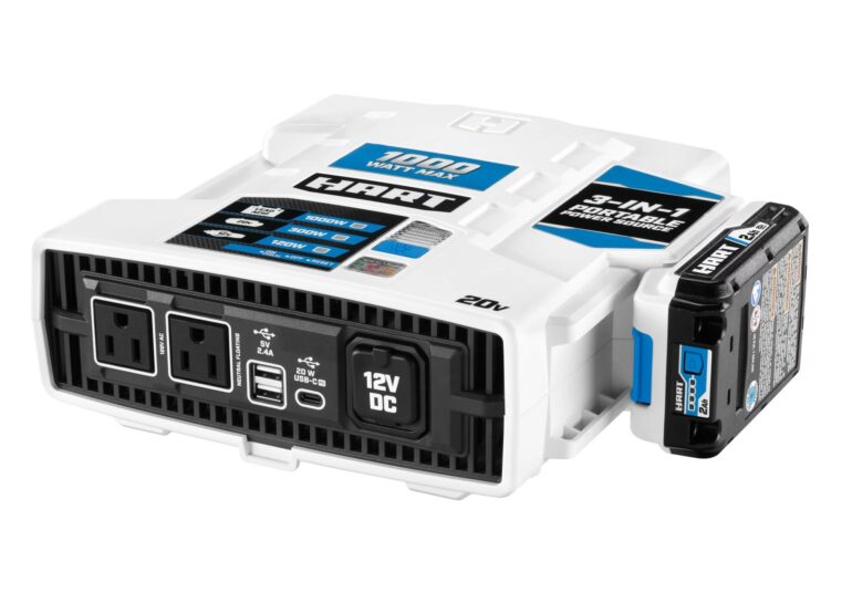 HART 1000-Watt Inverter Works With 3 Power Sources - Pro Tool Reviews