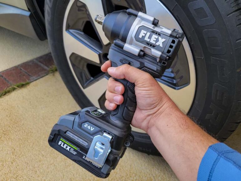 Flex 24V Mid-Torque Impact Wrench Review FX1451-1C - Pro Tool Reviews