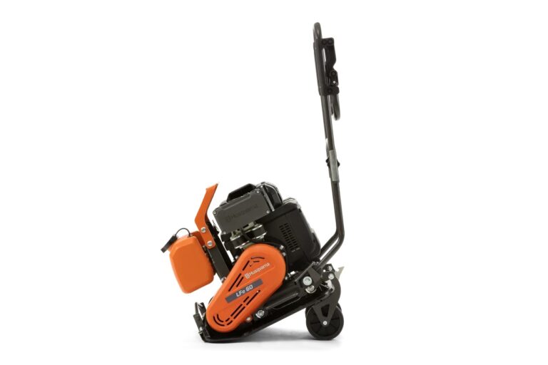 Husqvarna Battery-Powered Plate Compactor Features Honda eGX Motor