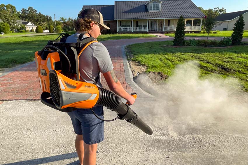 Pellenc Airion Battery-Powered Backpack Leaf Blower Review - Pro Tool ...