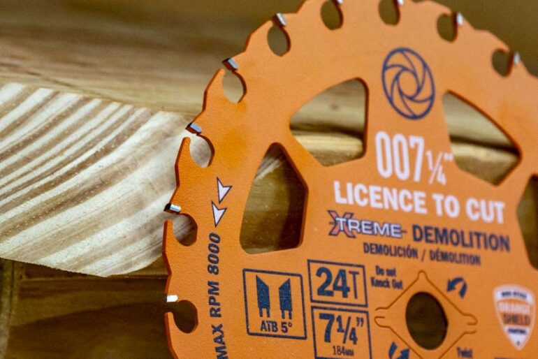 CMT Orange Tools 007 License to Cut Xtreme Demolition Blade - Pro Tool ...