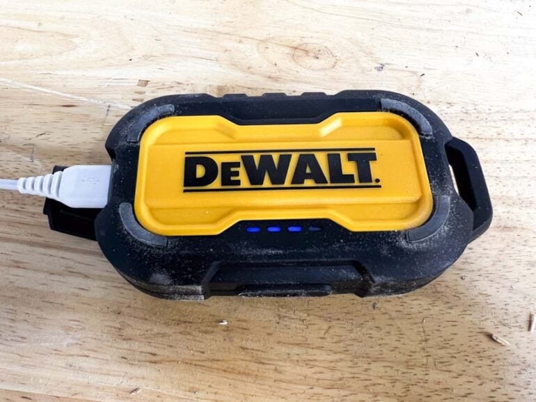 DeWalt 10,000mAh USB Portable Power Bank Review - Pro Tool Reviews