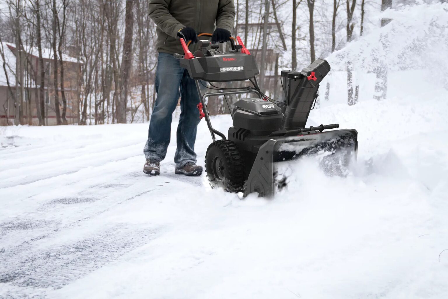Kress 60V 2-Stage Self-Propelled Snow Blower - Pro Tool Reviews