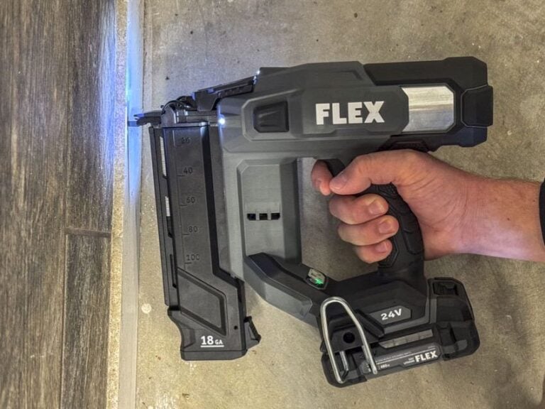 FLEX 24V 18-Gauge Brad Nailer Review - Pro Tool Reviews