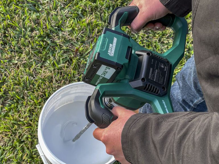 Masterforce Boost 20V Cordless Mixer Review - Pro Tool Reviews