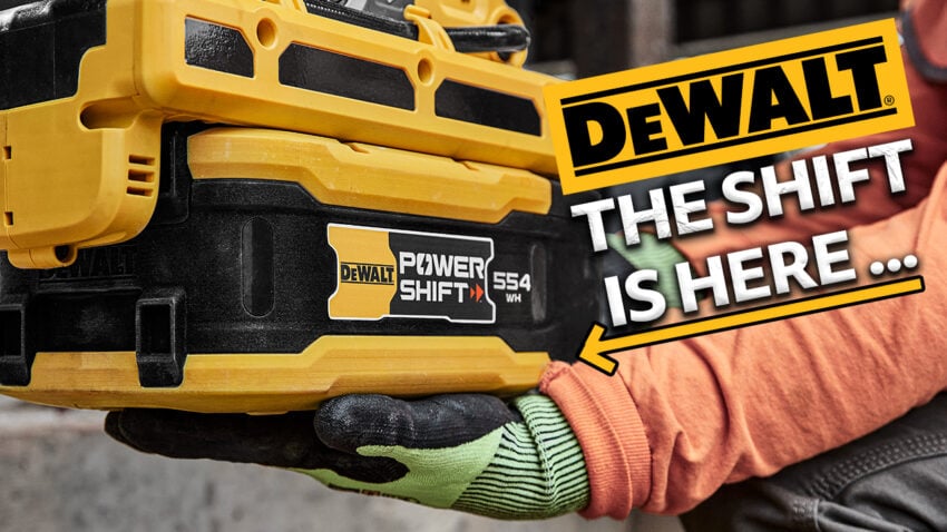 DeWalt Powershift Video - Battery Technology Explained - Pro Tool Reviews