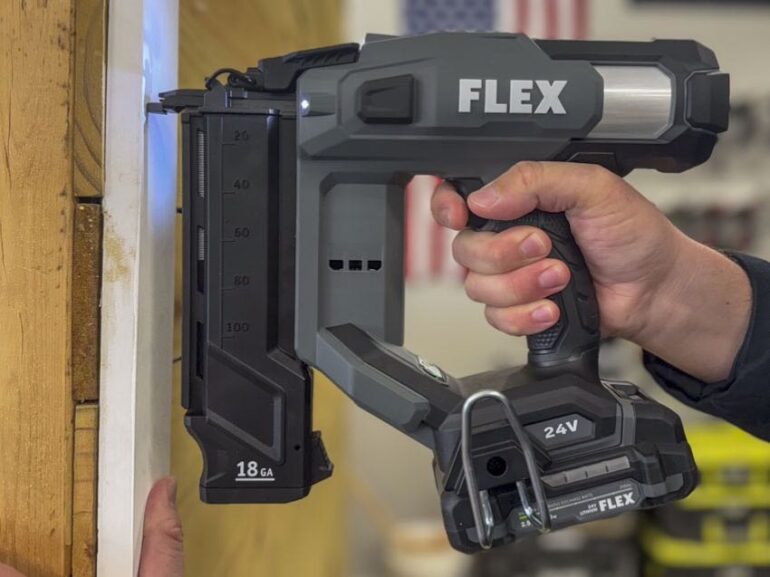 FLEX 24V 18-Gauge Brad Nailer Review - Pro Tool Reviews
