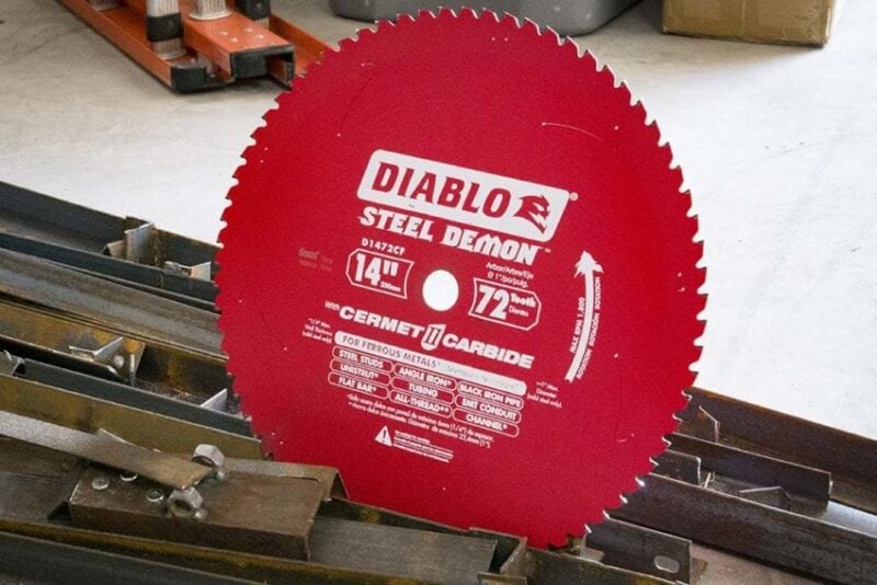 Diablo Steel Demon Cermet Ii Cut Metal With Your Circular Saw Pro
