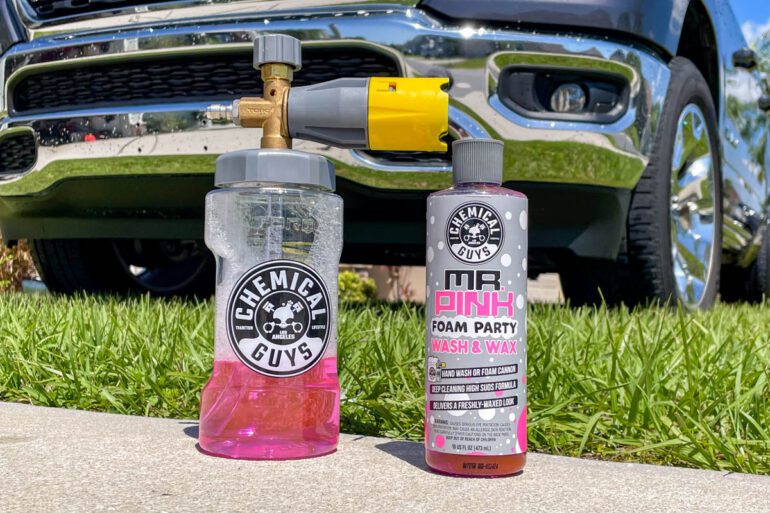 Chemical Guys Mr. Pink Foam Party Wash and Wax Review - Pro Tool Reviews