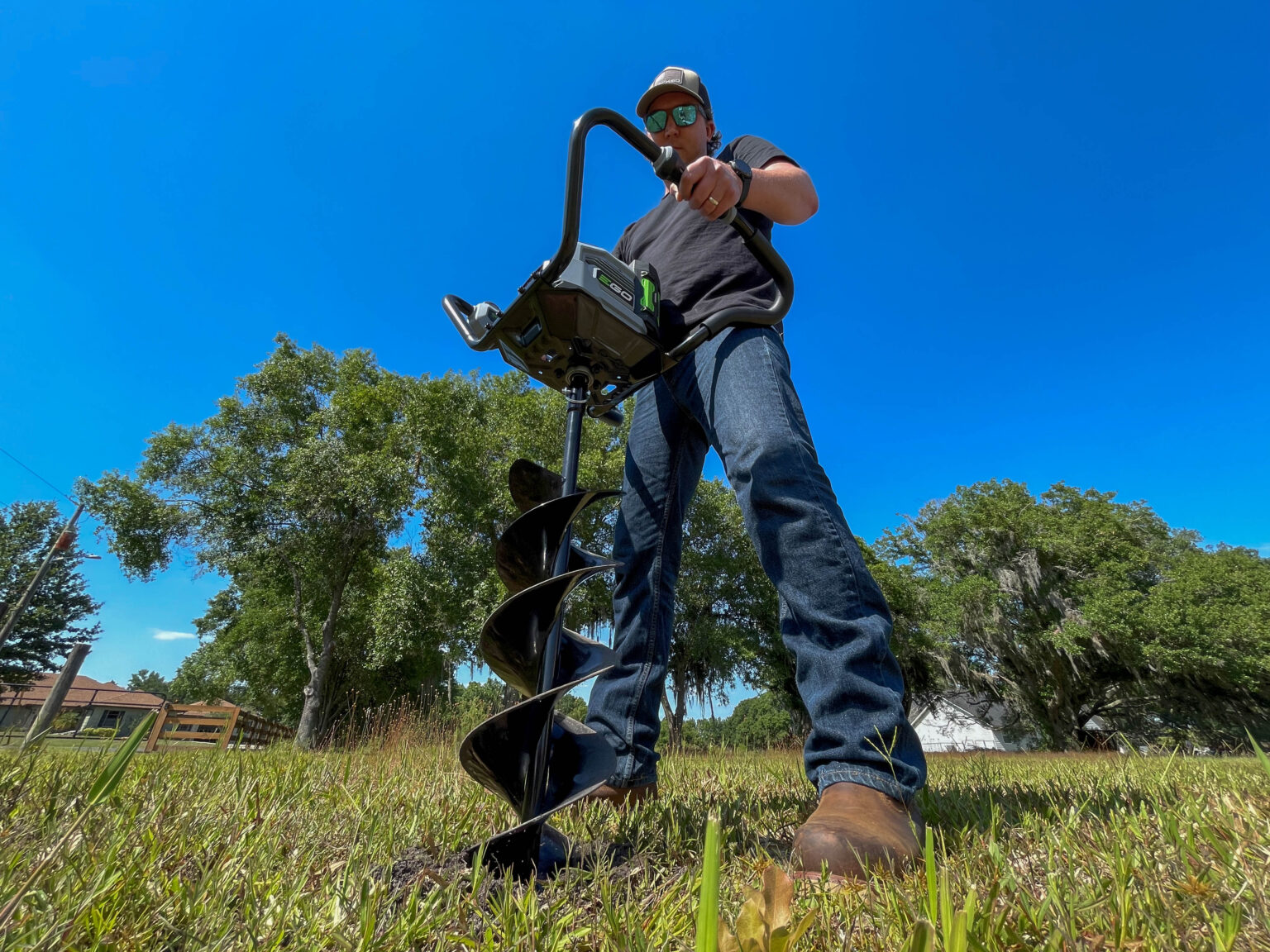 EGO 56V Earth Auger Review EG0800 - Pro Tool Reviews
