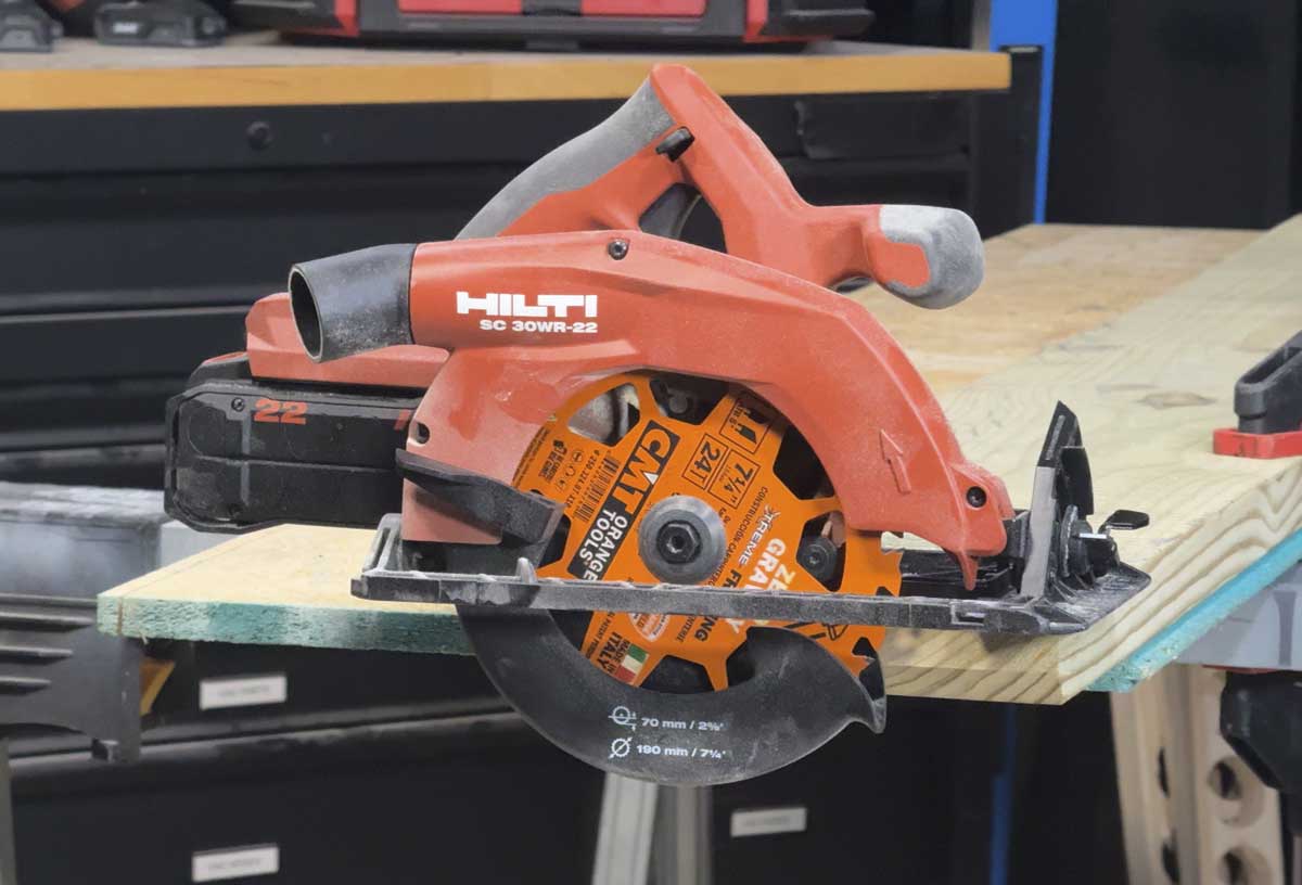 Hilti Nuron Circular Saw Review SC 30WR-22 - Pro Tool Reviews