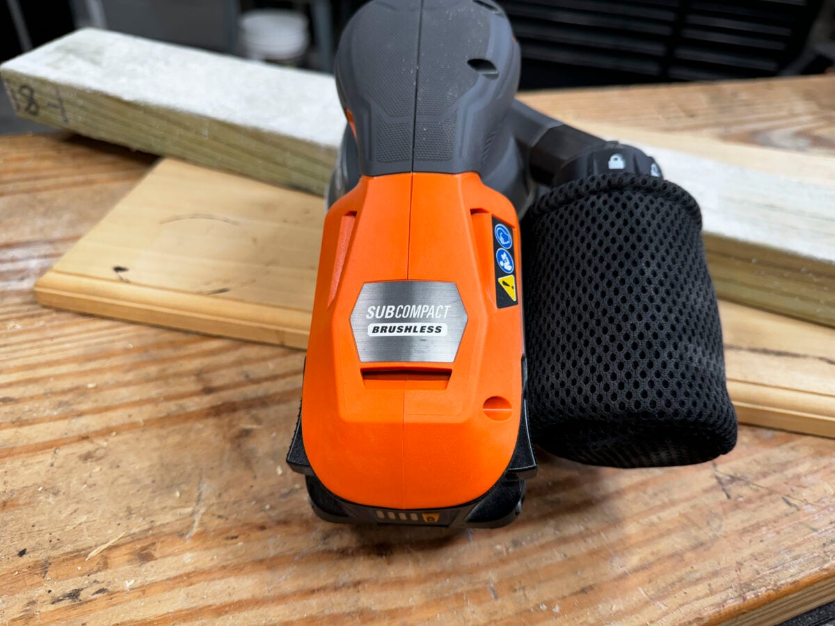 Renewed Power Tool RIDGID 6-inch Random Orbit Sander Variable Speed ...