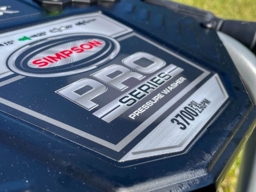 Simpson Pro Series 3700 PSI Pressure Washer Review - Pro Tool Reviews