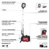 Milwaukee MX Fuel Rocket Dual Power Compact Tower Light - Pro Tool Reviews