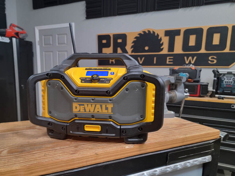 DeWalt 20V Max Jobsite Radio Charger Review DCR025 - Pro Tool Reviews
