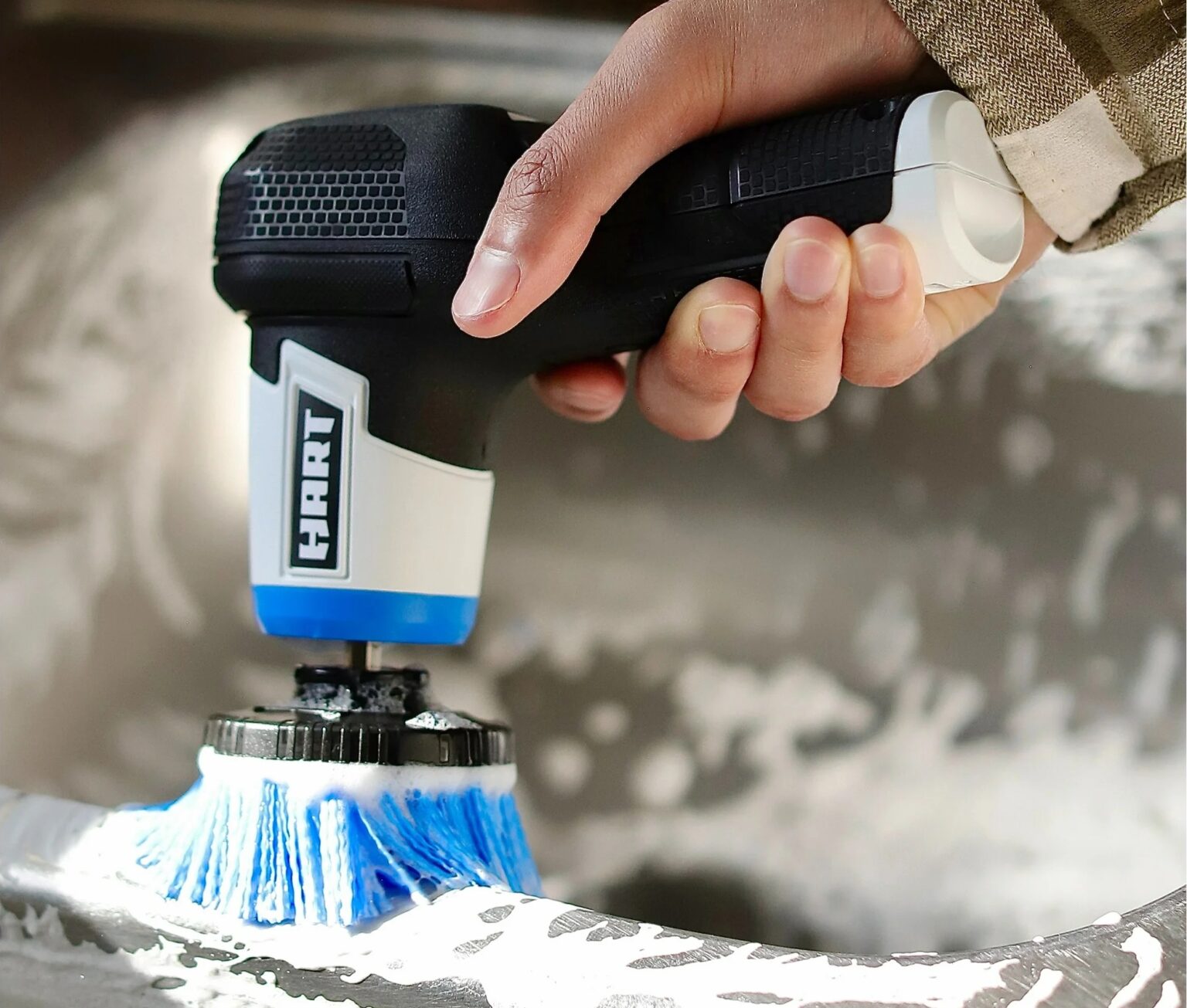 HART 4V Power Scrubber HFSC51 - Pro Tool Reviews