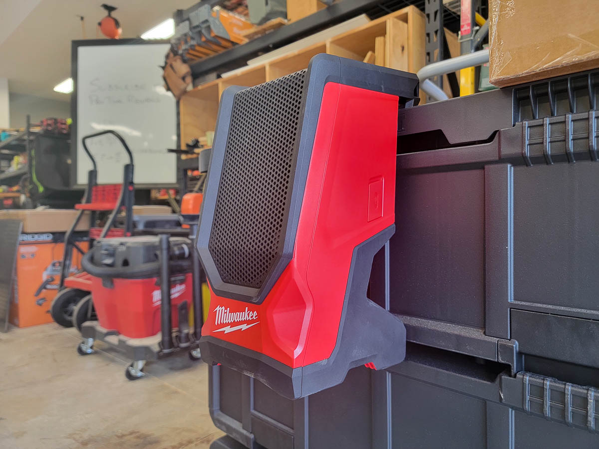 Milwaukee M18 Bluetooth Jobsite Speaker Review 2954 - Pro Tool Reviews