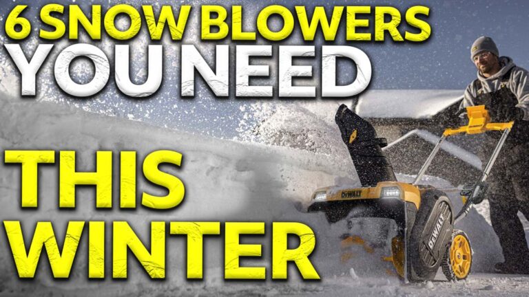 6 Battery-Powered Snow Blowers to Overpower Old Man Winter