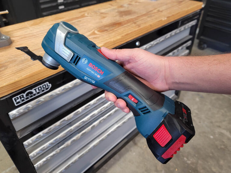 Bosch Cordless Oscillating Multi-Tool Review GOP18V-34N - Pro Tool Reviews