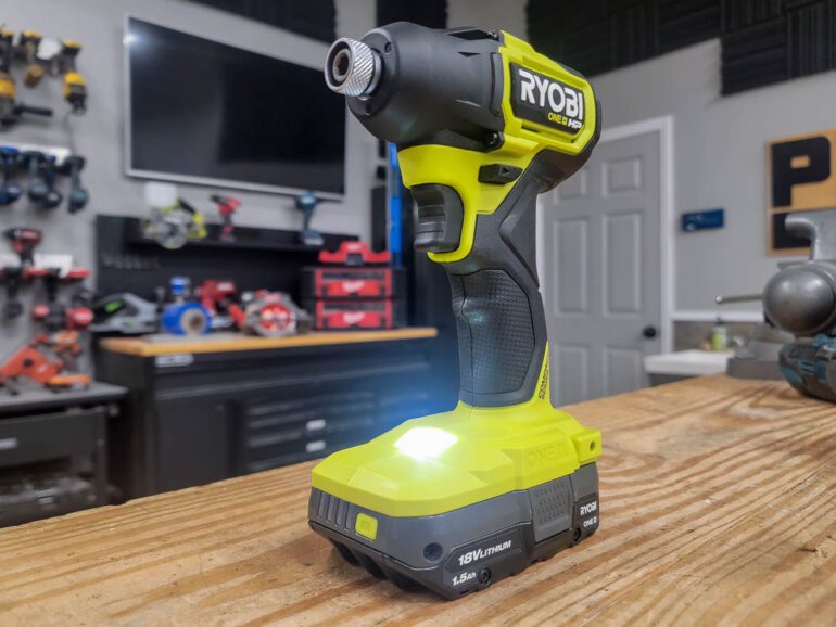 Ryobi 18V One+ HP Compact Brushless Impact Driver Review PSBID02 - Pro ...