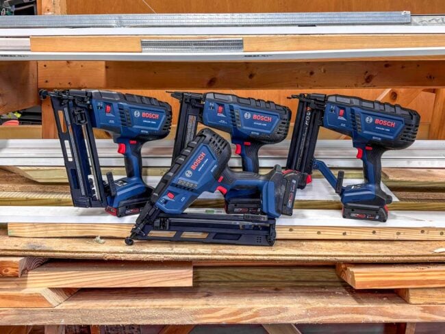 Bosch Breaks New Ground with 18V Cordless Nailers and Staplers - Pro ...