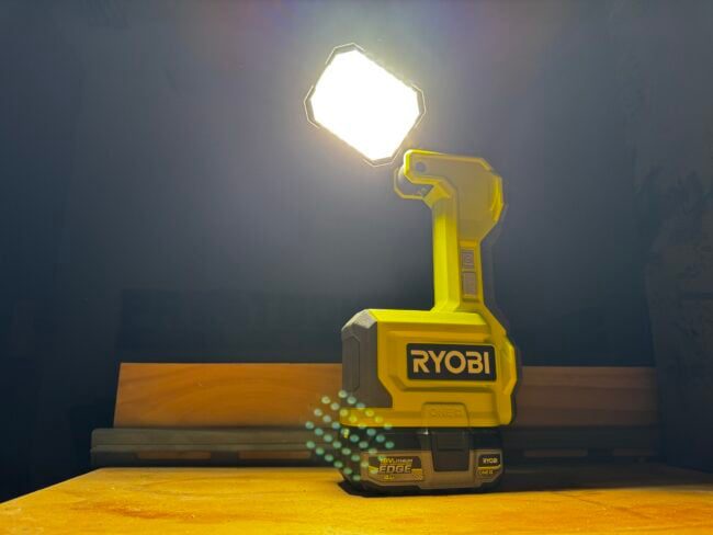 Ryobi One+ 18V Hybrid Magnetic LED Task Light Review PCL635 - Pro Tool ...