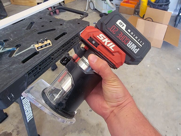 Living on the Edge: Skil PWRCore 20 Brushless Compact Router - Pro Tool ...