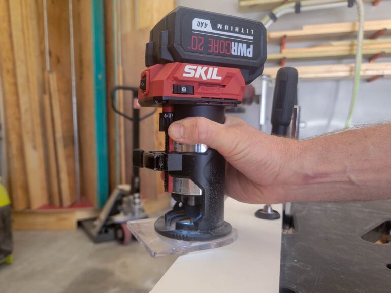 Living on the Edge: Skil PWRCore 20 Brushless Compact Router - Pro Tool ...