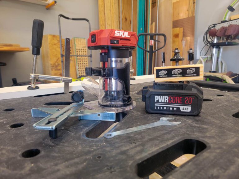 Living on the Edge: Skil PWRCore 20 Brushless Compact Router - Pro Tool ...