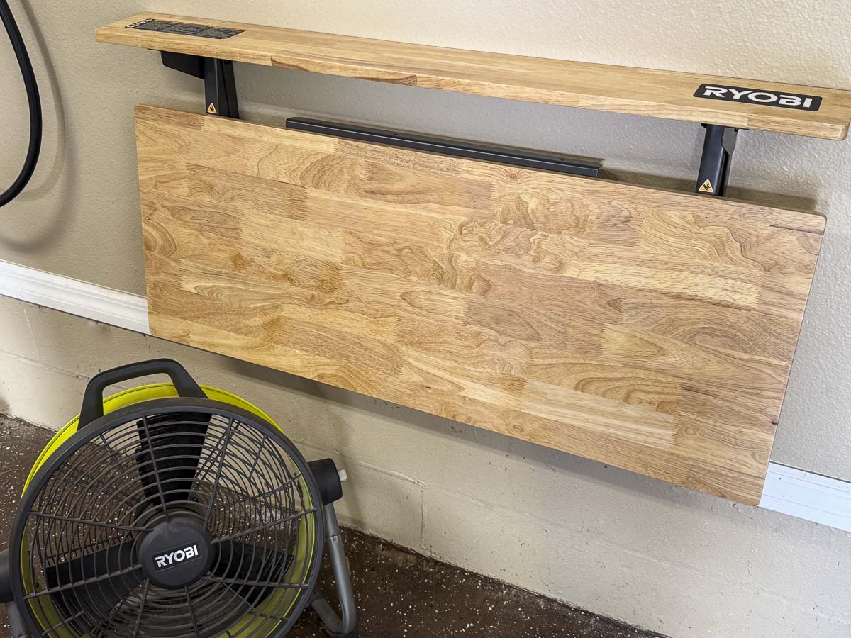 Ryobi Stowaway Wall-Mounted Workbench Review - Pro Tool Reviews
