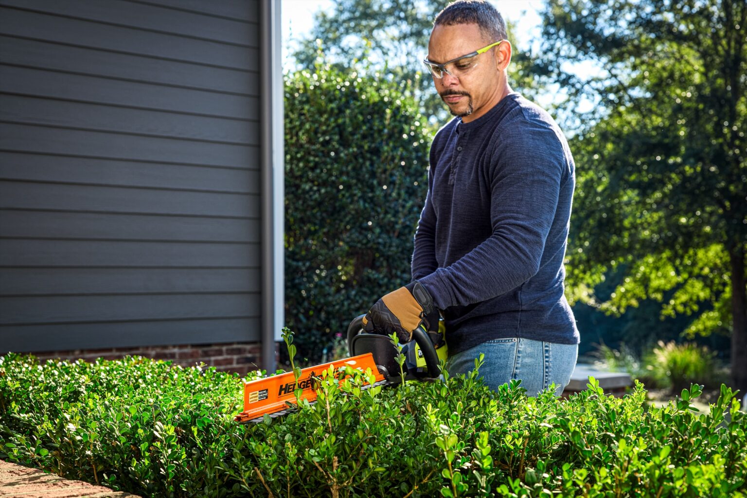 Shape up Your Shrubs with the Ryobi 18V 24-inch Hedge Trimmer - Pro ...