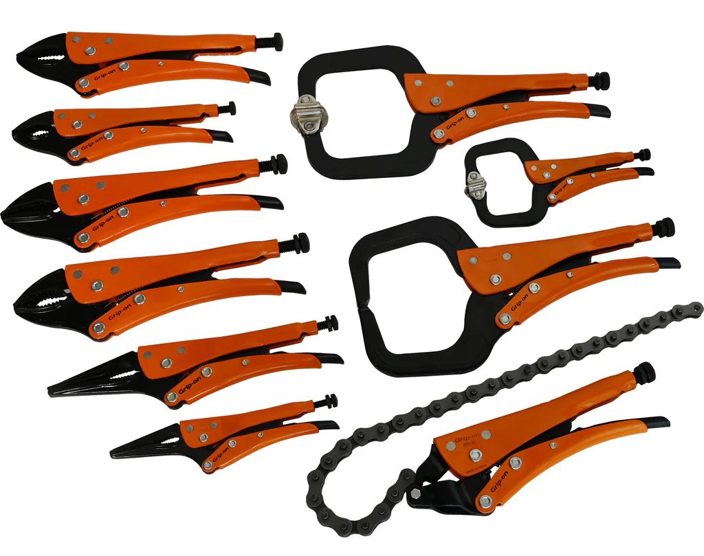 New for Mechanics: Grip-On 10-Piece General Service Pliers Set - Pro ...