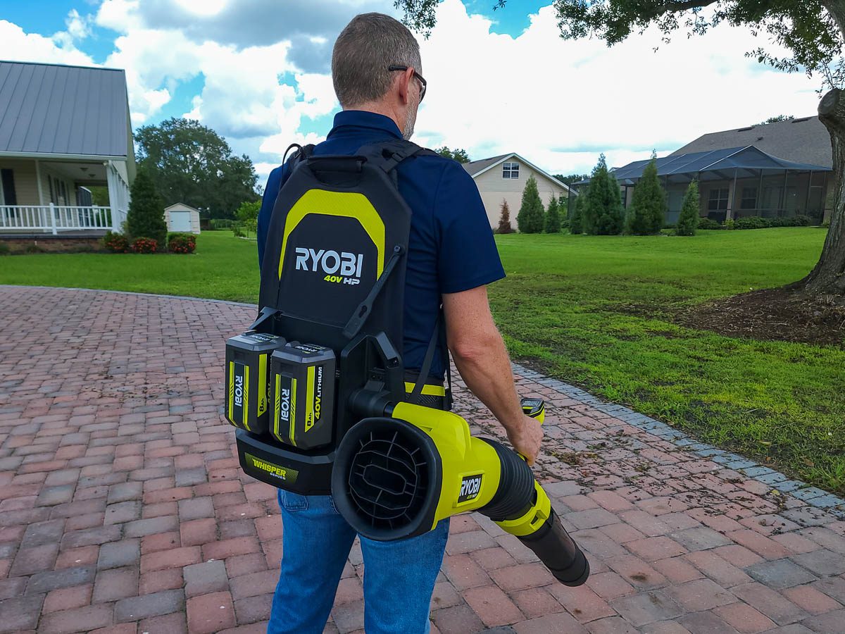 Review: Ryobi 40V HP Brushless 850 CFM Backpack Blower - Pro Tool Reviews