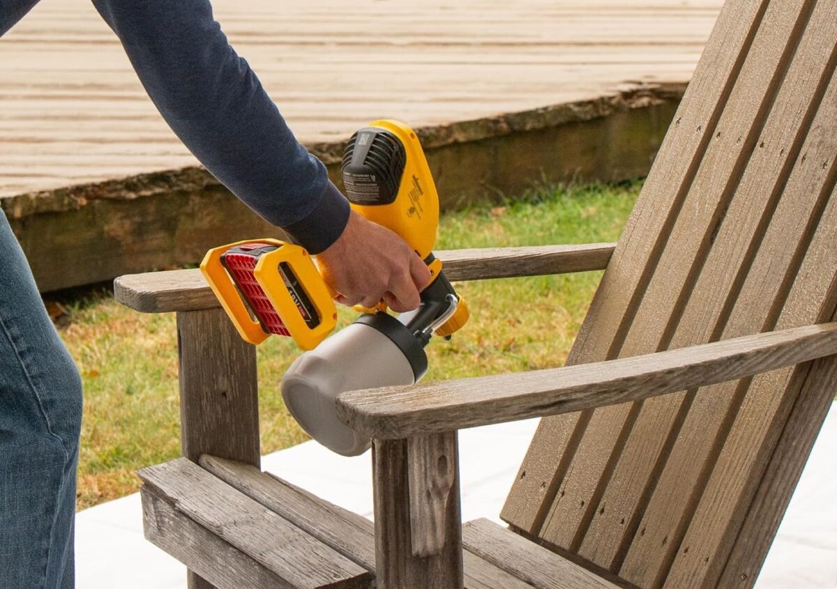 Free Range DIY Staining: Wagner 18V Control Spray Stain Sprayer - Pro ...