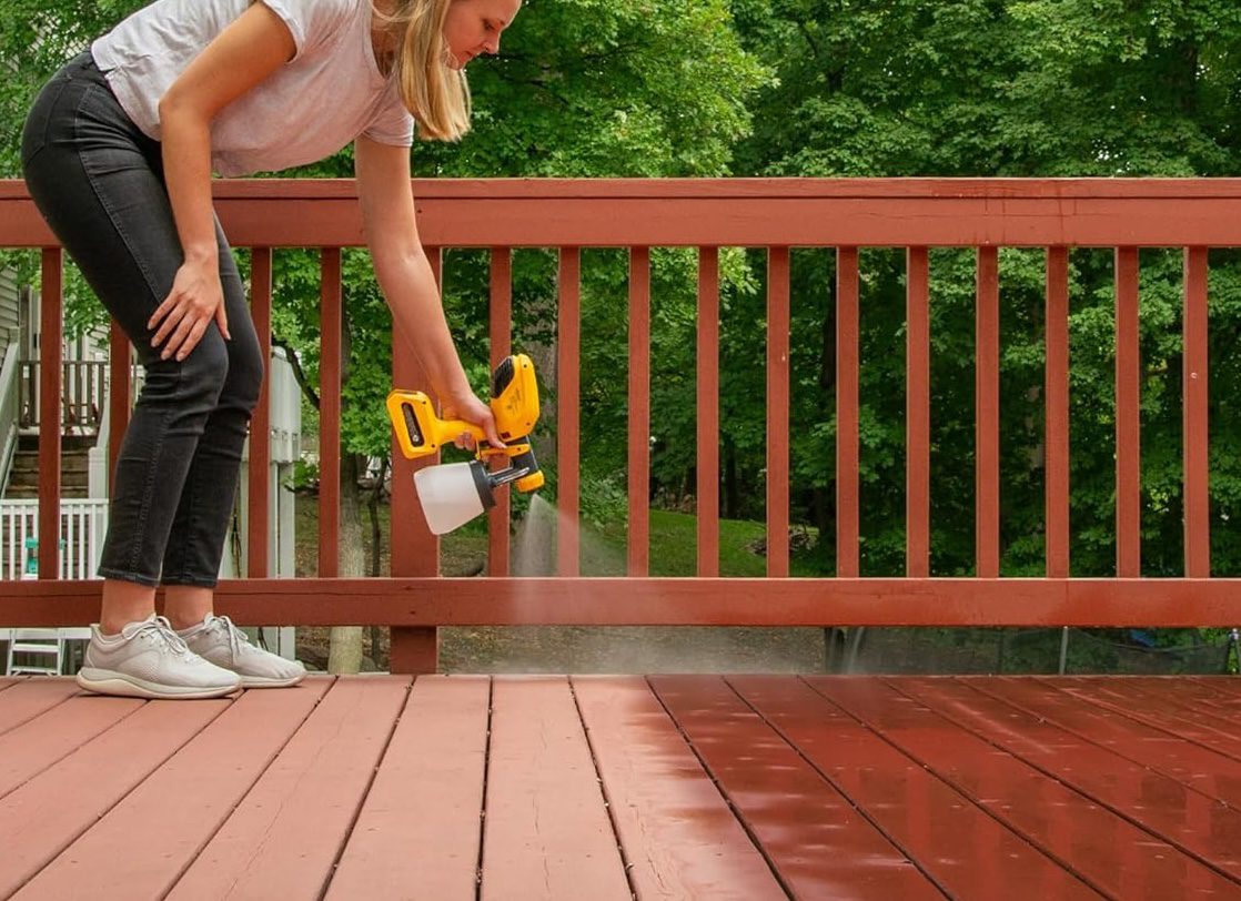 Free Range DIY Staining: Wagner 18V Control Spray Stain Sprayer - Pro ...