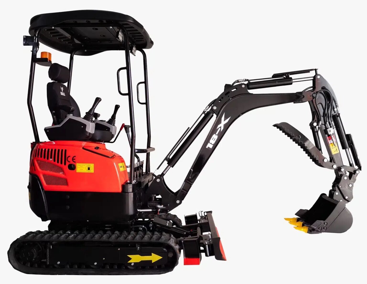 Bull 18-X Mini-Excavators Now Manufactured in the U.S.A. - Pro Tool Reviews