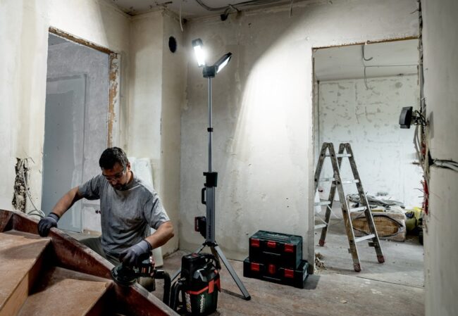 Metabo Expands Jobsite Lighting Lineup with Its First Tripod Light ...