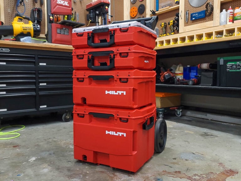 Hilti ProKit Modular Tool Storage Boxes and Cart - Pro Tool Reviews